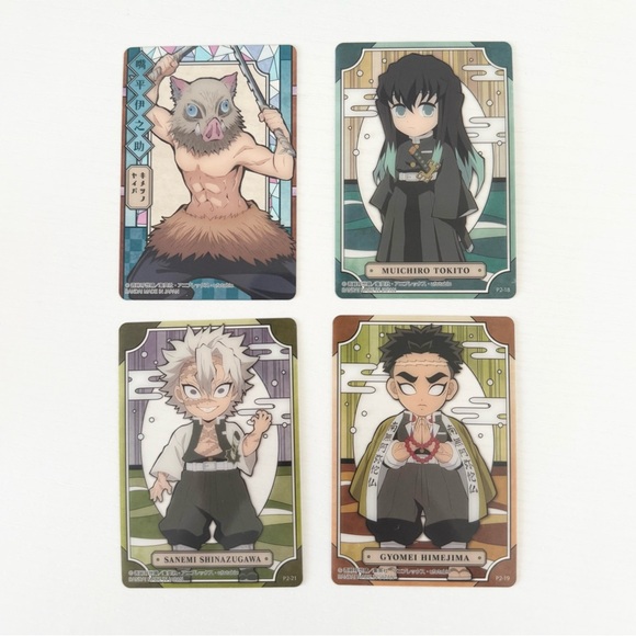 Accents | Anime Official Collectible Cards Demon Slayer | Poshmark